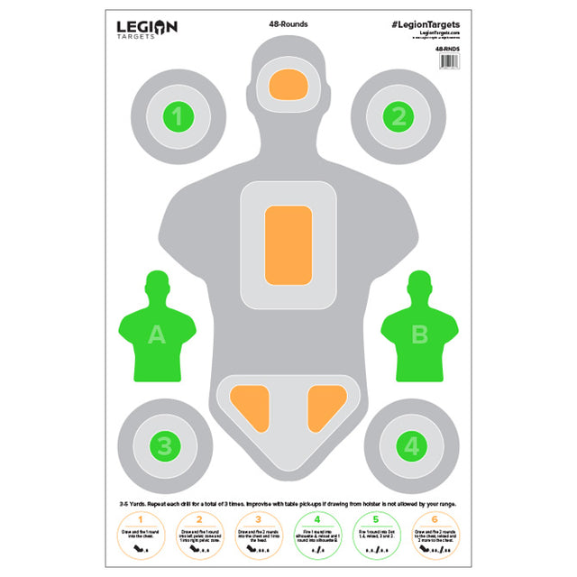 AR500 Steel Targets & Paper Targets for Shooting | Legion Targets