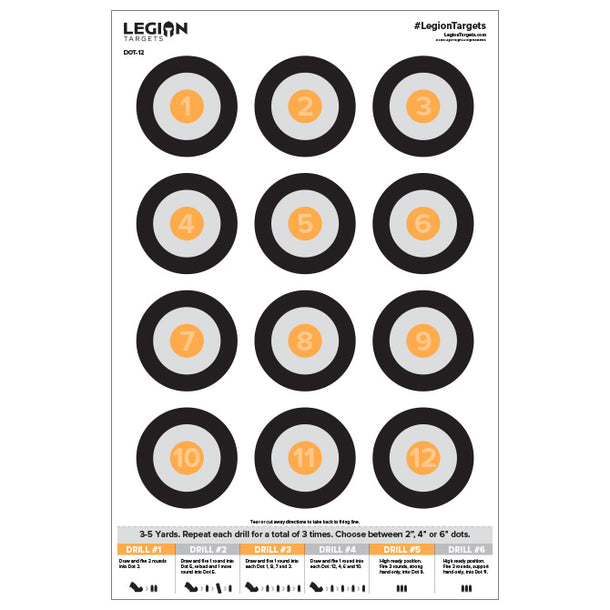 Products – Tagged "Dot Torture" – Legion Targets